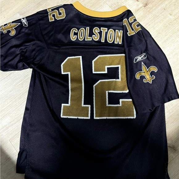 Reebok | Shirts | Marques Colston Vintage Throwback Saints Jersey ...